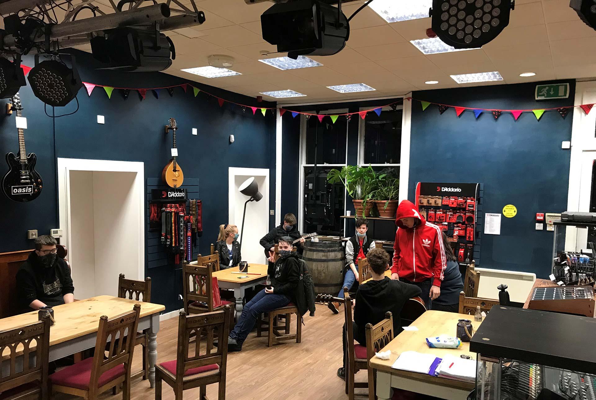 Music and performing arts youth group at The Vault Arts Centre